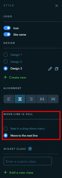 How Many Menu Items Can Be Placed Before the "More" Tab - uKit Knowledge Base