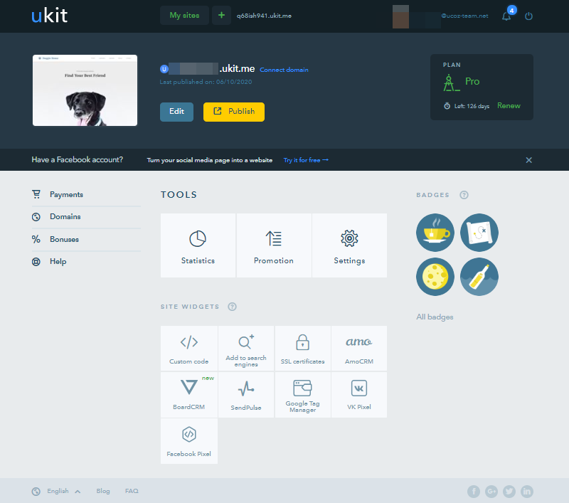 uKit Interface - uKit Knowledge Base