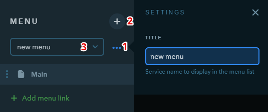 Menu Widget - uKit Knowledge Base
