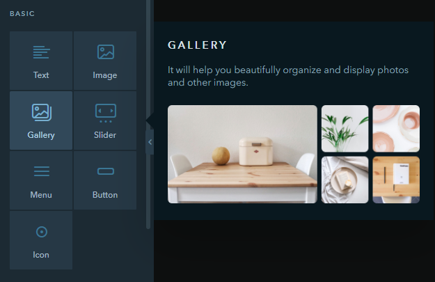 How Do I Add a Gallery to My Website - uKit Knowledge Base